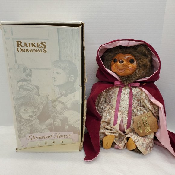 Robert Raikes | Toys | Raikes Bears 989 Maid Marian Sherwood Forest ...